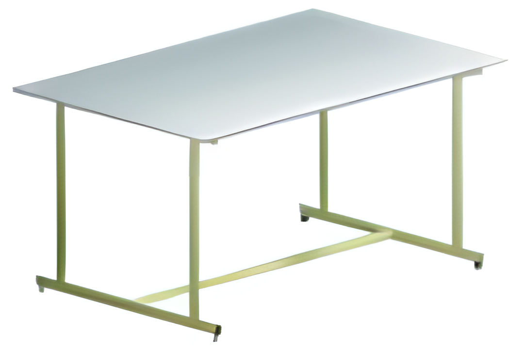 Meja Laboratorium HPL 165×120 Meja Tengah/Meja Keliling Ukuran 1650 x ...