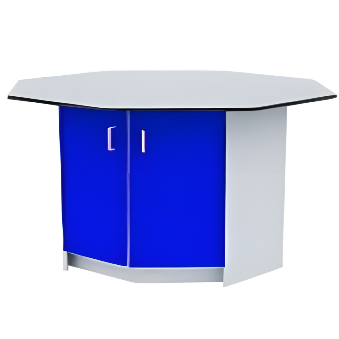 Meja Laboratorium Octagonal 120×120 Ukuran 1200 x 1200 x 850 mm ...